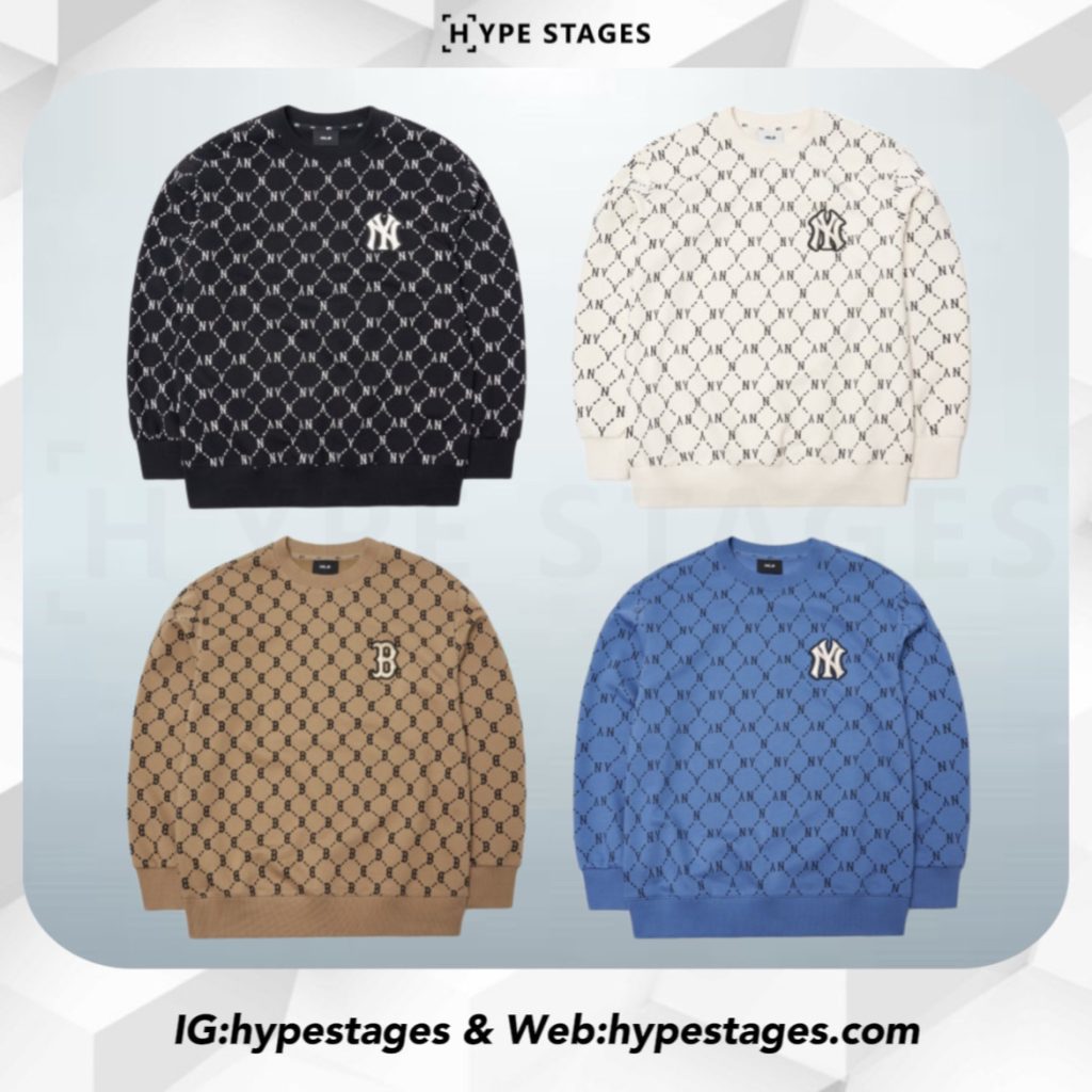 MLB CLASSIC FULL MONOGRAM SWEATER - Hypestages KL & Johor | Streetwear ...