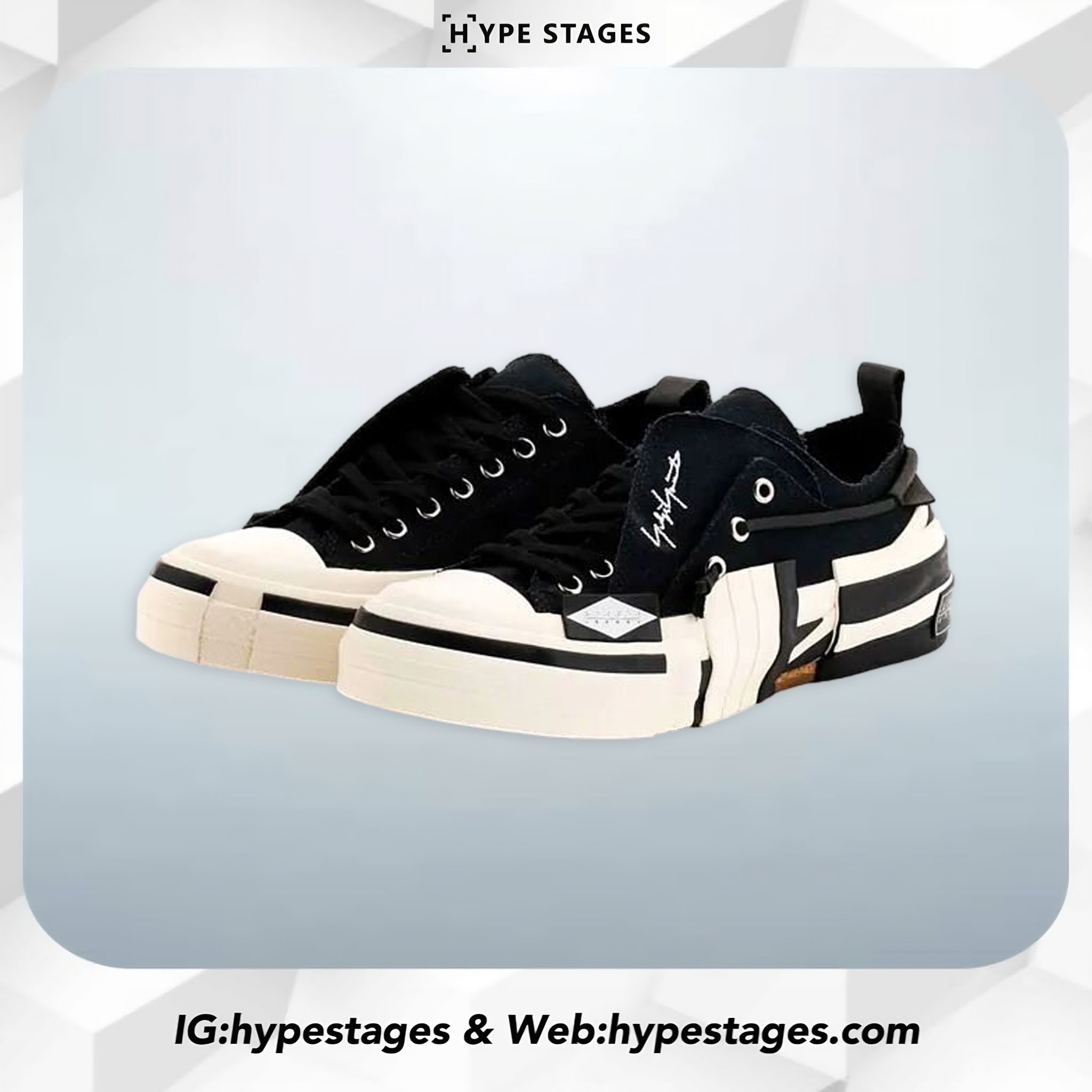 XVESSEL X YOHJI YAMAMOTO SNEAKER - Hypestages KL & Johor | Streetwear ...