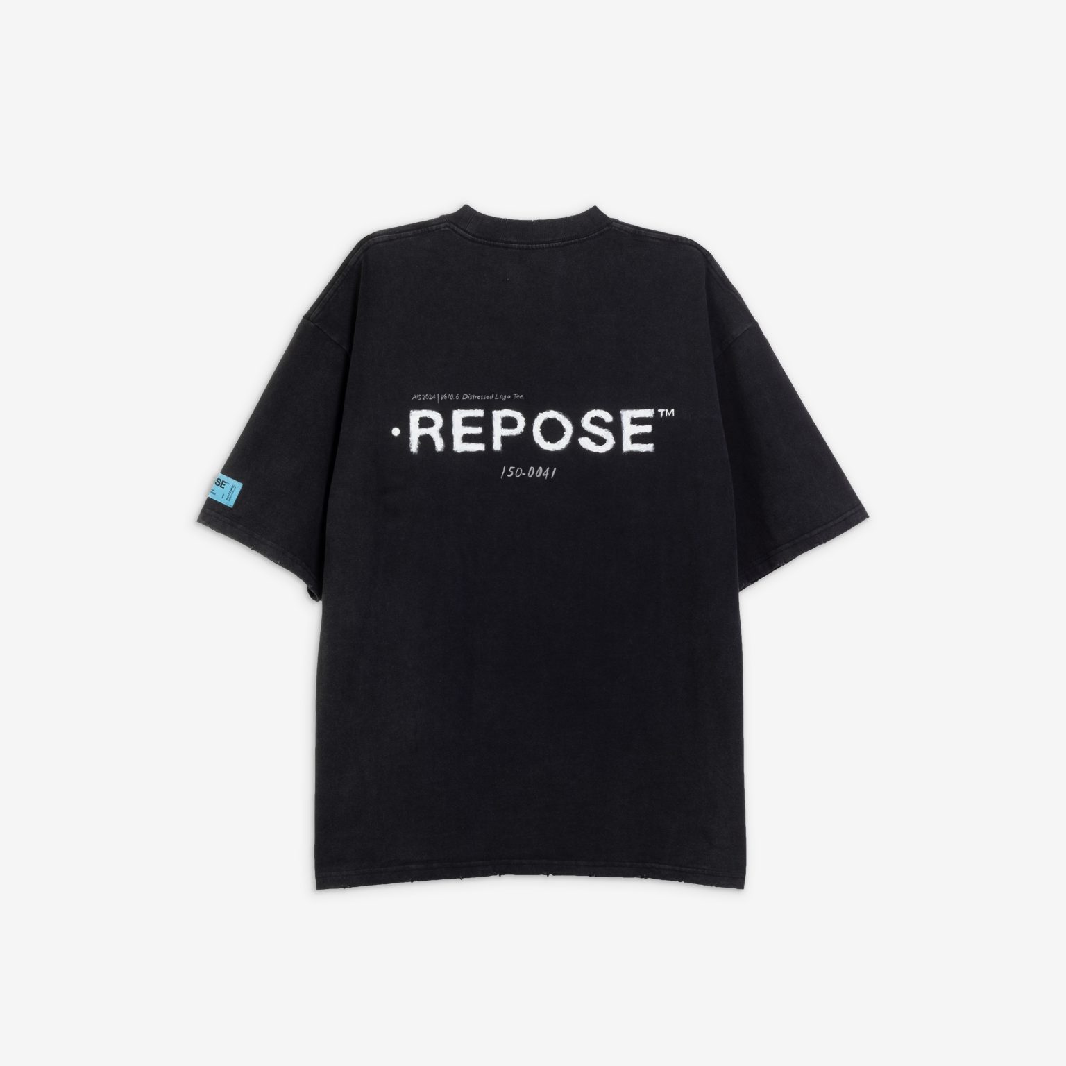 REPOSE DISTRESSED LOGO TEE - Hypestages KL & Johor | Streetwear ...