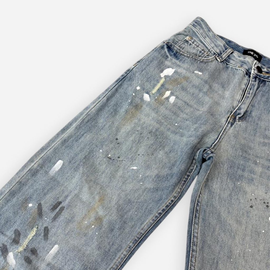 THE 3% PAINT SPLASH STRAIGHT JEANS - Hypestages KL & Johor | Streetwear ...