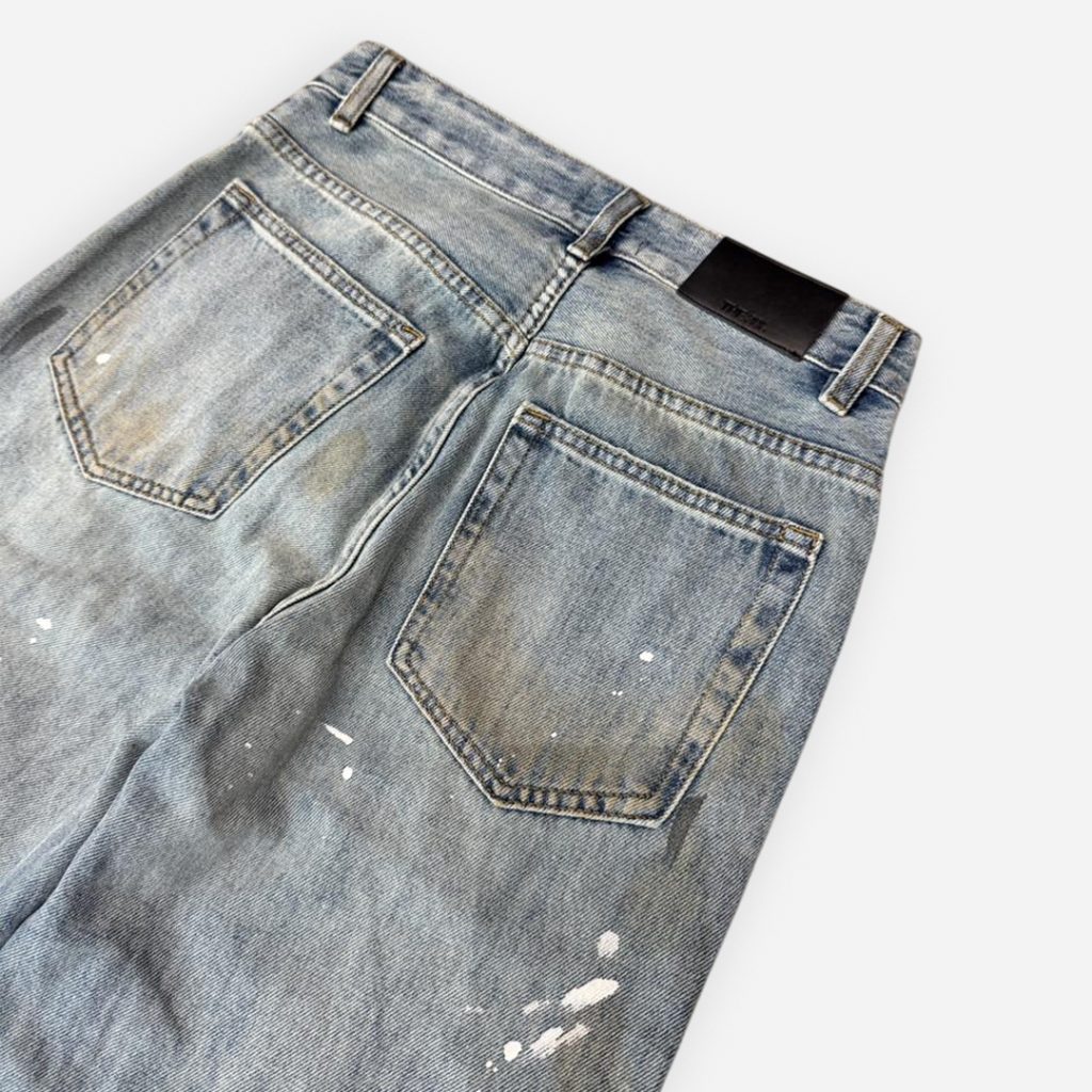 THE 3% PAINT SPLASH STRAIGHT JEANS - Hypestages KL & Johor | Streetwear ...